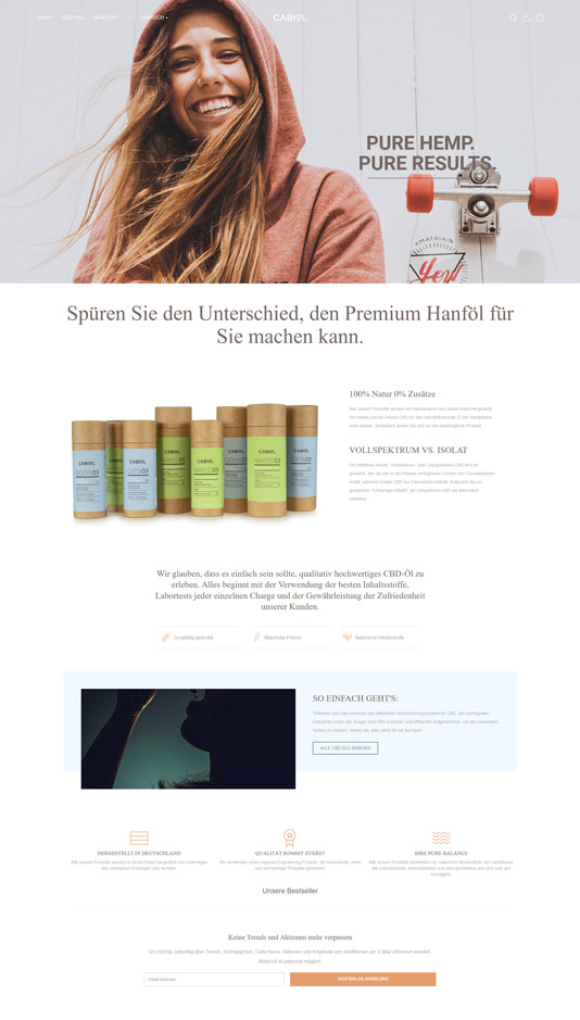 JTL-Shop 5 Template | admorris Pro